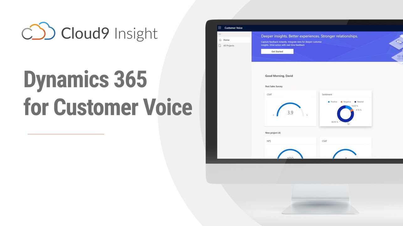 Dynamics 365 for Customer Voice Demo - Cloud 9 Insight